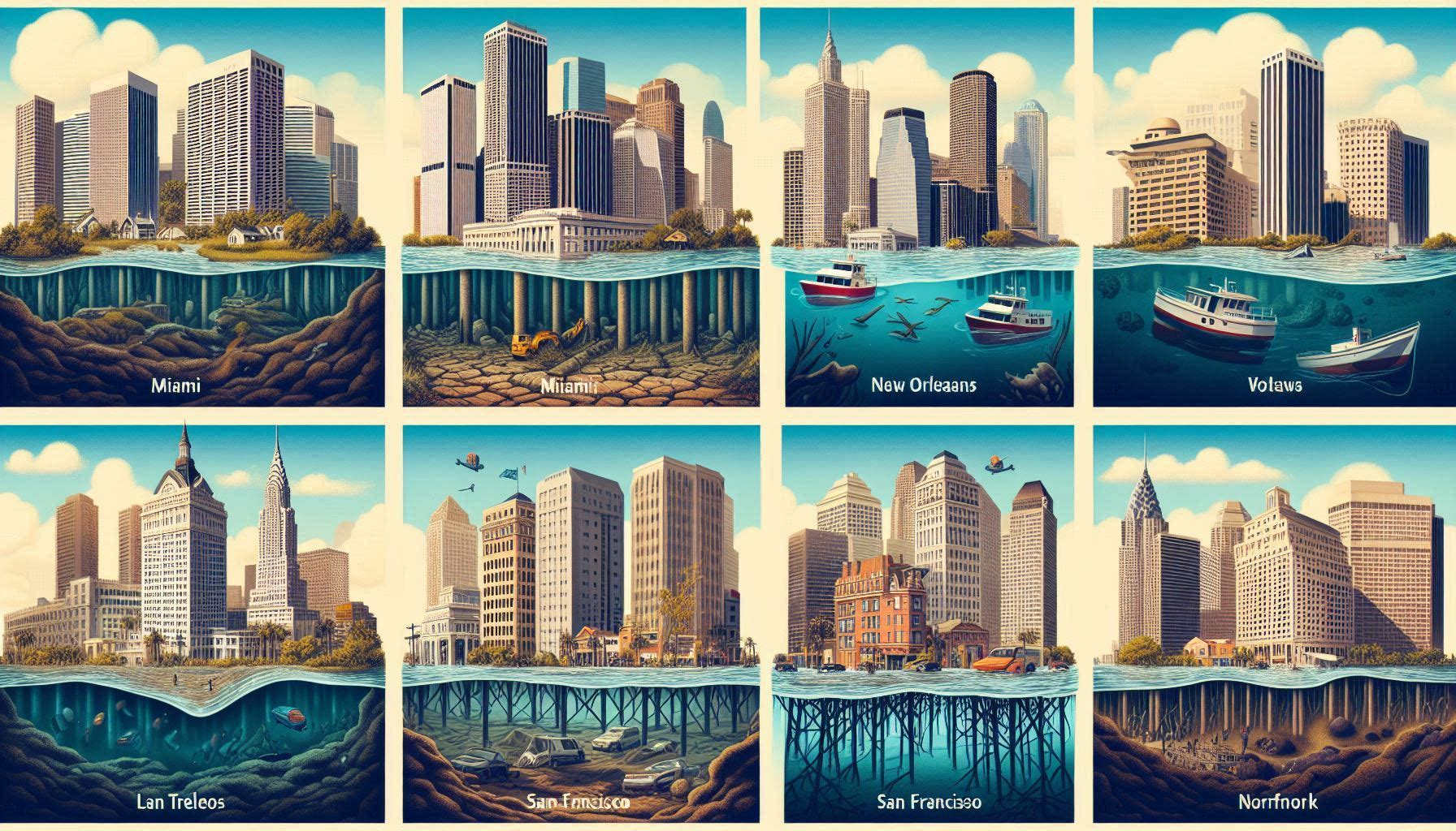 The Impact of Land Subsidence on Flood Risks for US Coastal Cities ...